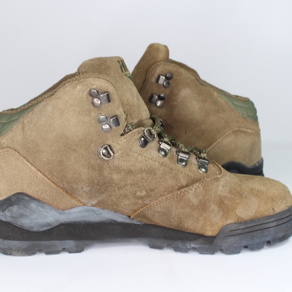 Hi-Tec | Shoes | Vintage New Hi Tec Mens 9 Suede Hiking Boots Tan ...